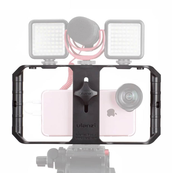 Video Rig smartphone telefoonhouder: Ulanzi U-Rig Pro | MOJOGEAR