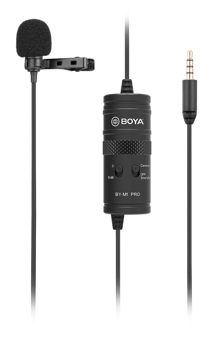 BOYA BY-M1 PRO dasspeld-microfoon voor smartphone en camera | MOJOGEAR